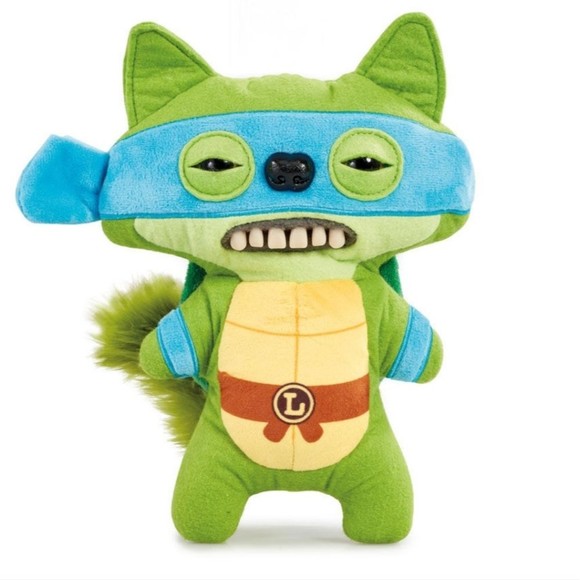 Nickelodeon | Toys | Tmnt Leonardo Fuggler Green Plush Collectible ...